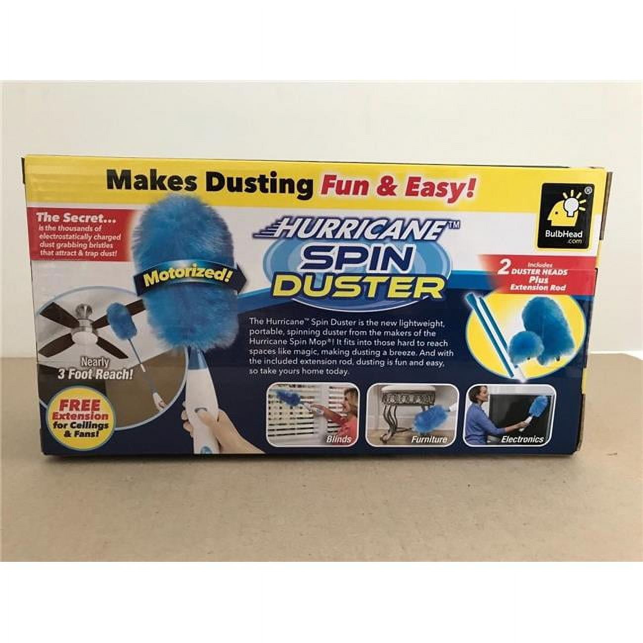 Telebrands 245236 Portable Spin Duster - Walmart.com