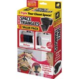 Telebrands Ruby Space Triangles Hanger Holder - Single Pack - Walmart.com