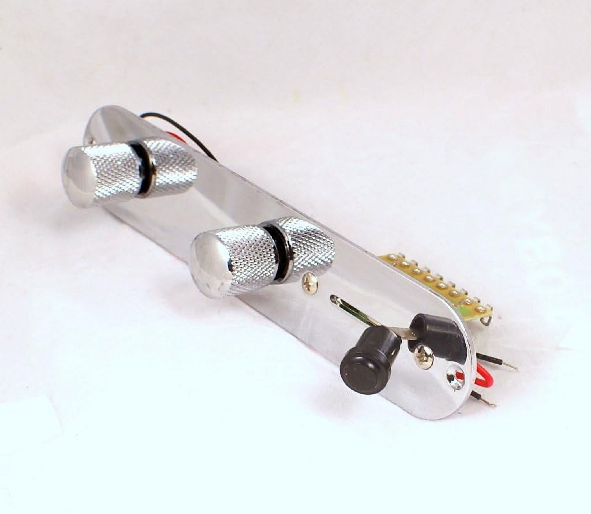 Telecaster tele Control Plate Wired Fully Loaded,Chrome - Walmart.com