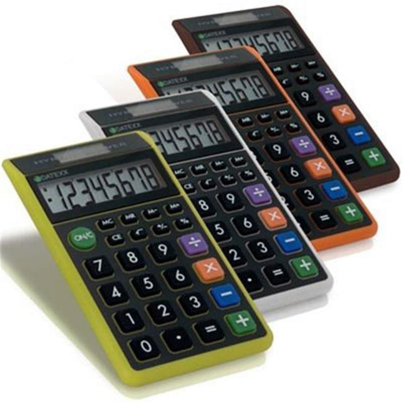 Teledex DH-62X3 3 Pieces - Hybrid Handheld Calculator - Walmart.com