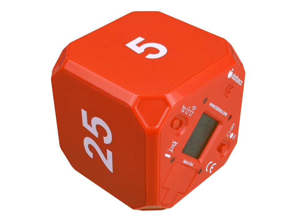 Datexx TimeCube Plus - Preset timer - red - Walmart.com