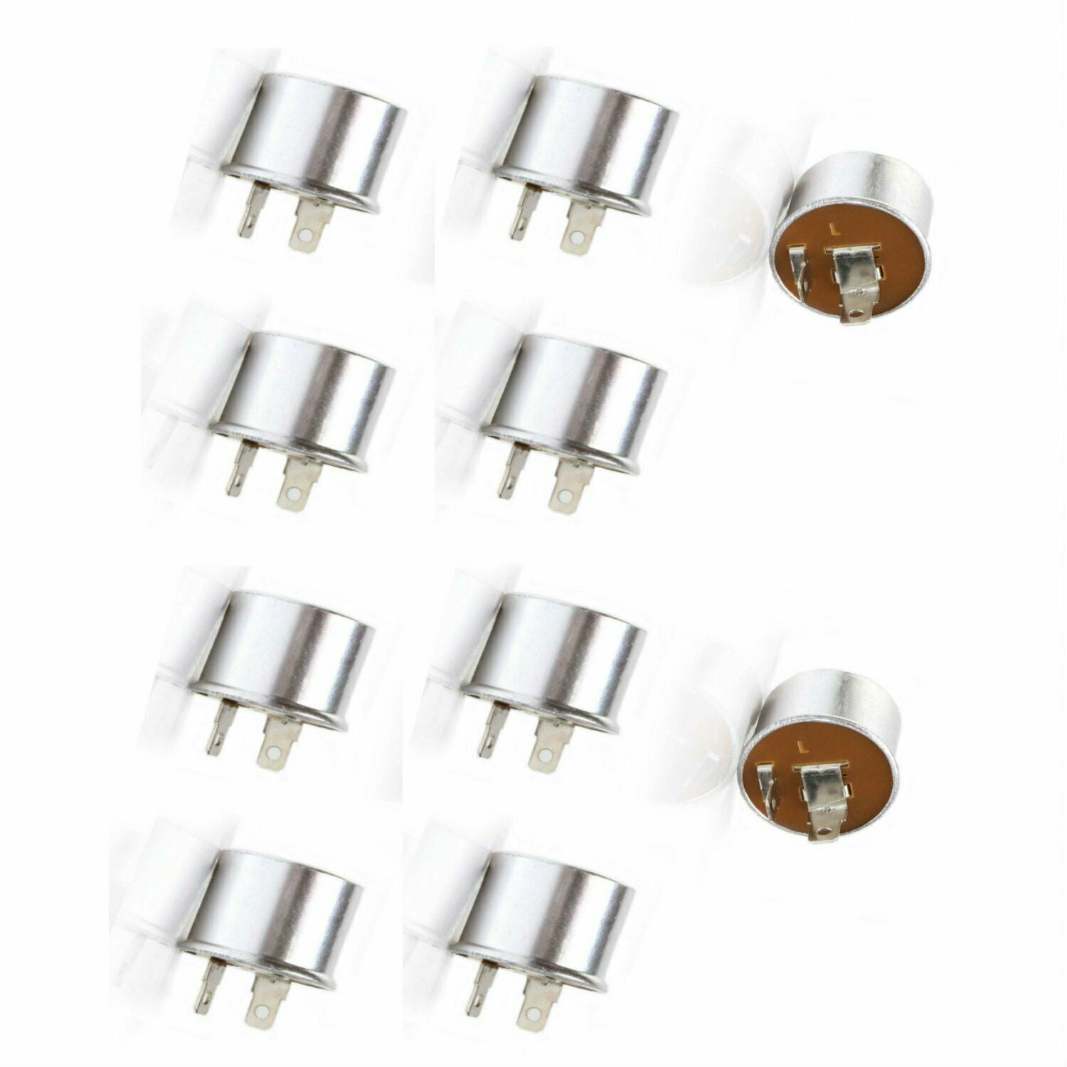 Teledu 10 PACK - 2 Pin Prong Terminal Relay Electronic Flasher Switch ...