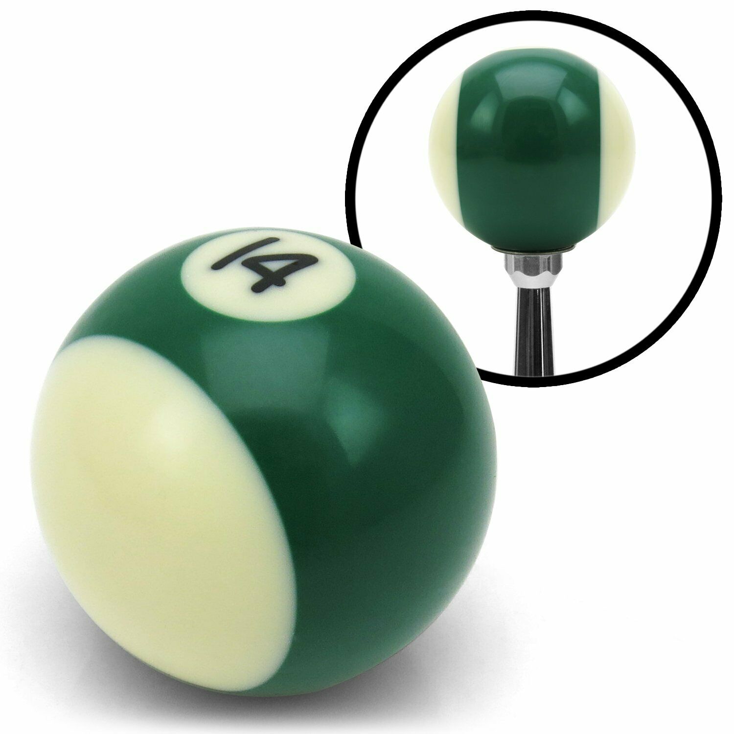 Teledu 14 Ball Billiard Pool Custom Shift Knob - Walmart.com