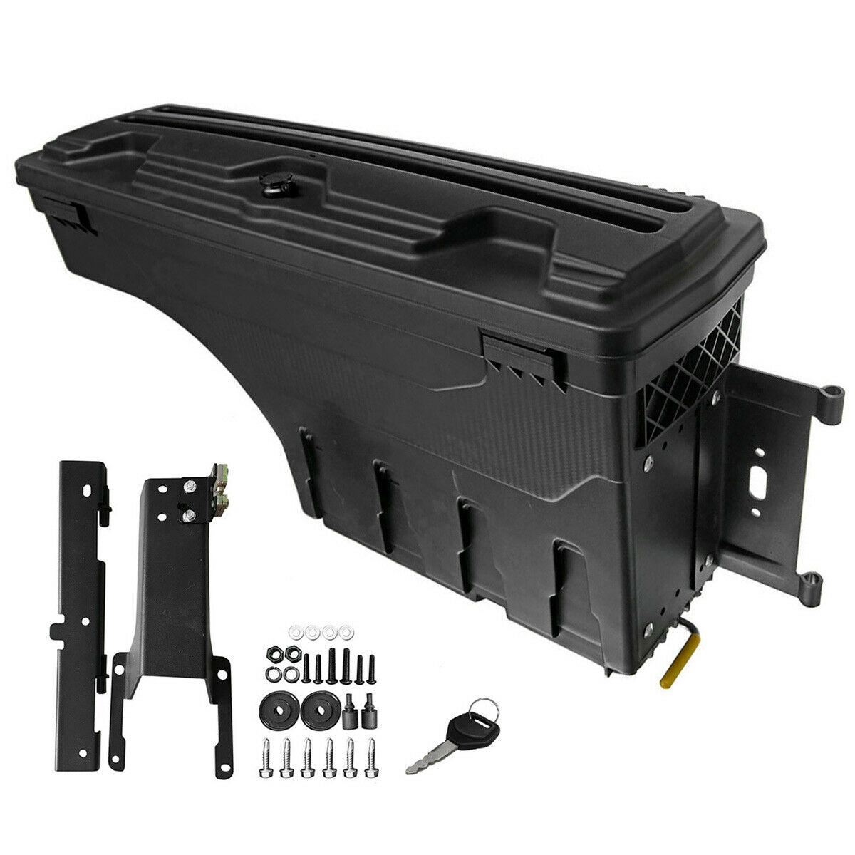 Teledu 1x Lockable Storage Box Truck Bed Tool Box Right Side For Ford ...