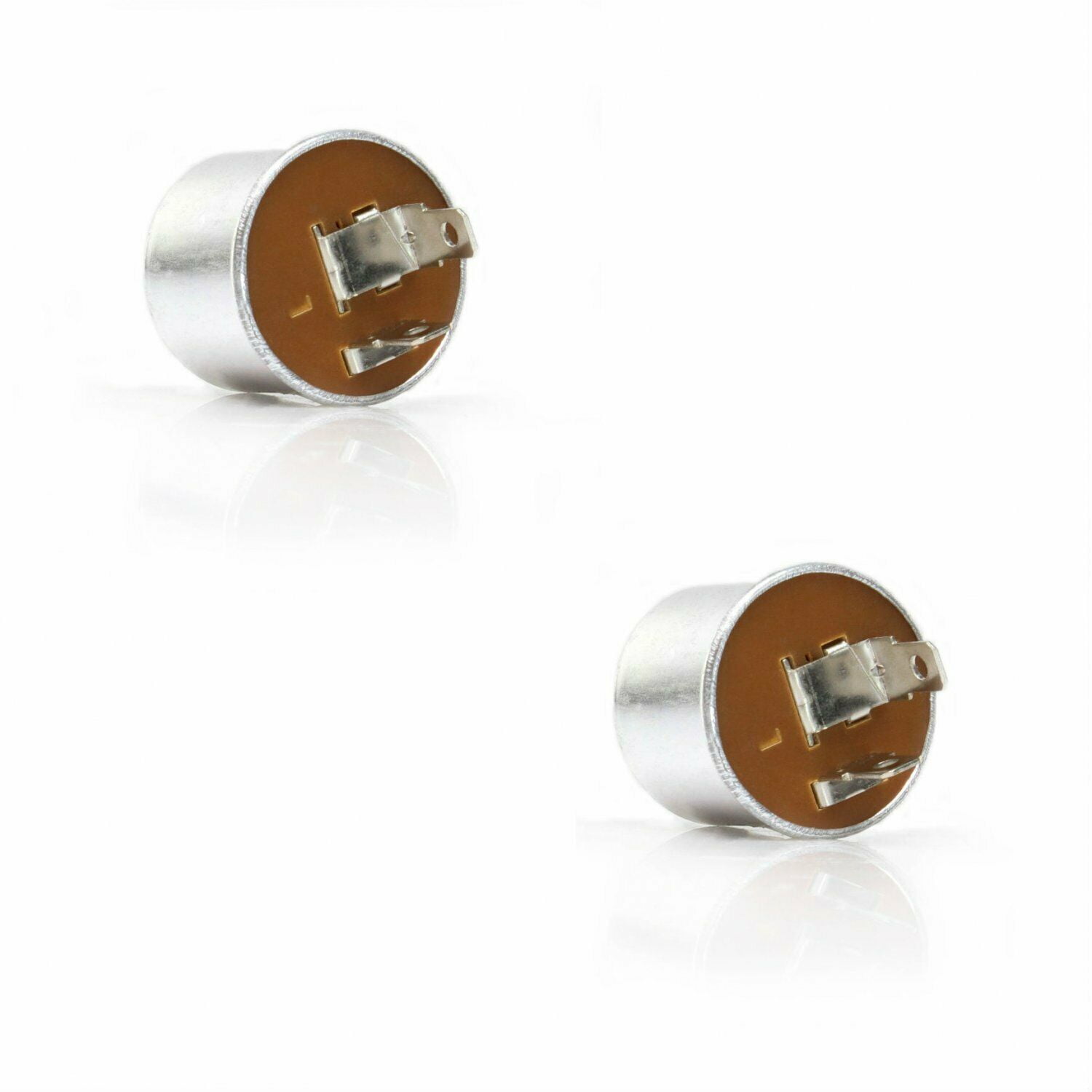 Teledu 2 PACK - 2 Pin Prong Terminal Relay Electronic Flasher Switch ...