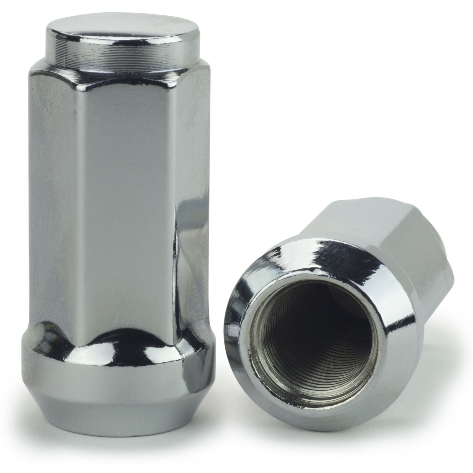 Teledu 20 Lug Nuts Long Bulge Acorn 12x1.5 XL Tall Chrome - Walmart.com