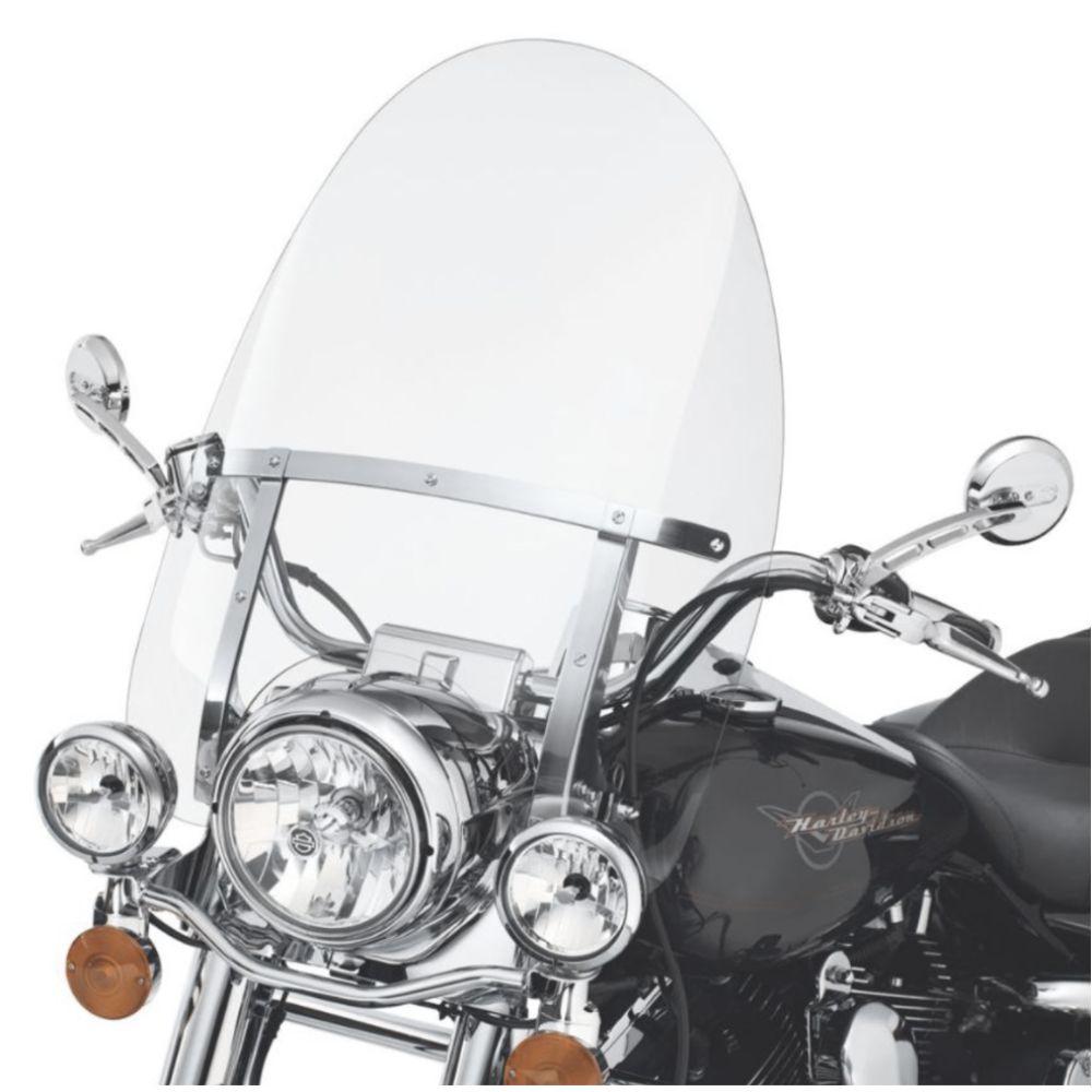 Teledu 28'' Detachable Windshield For Harley-Davidson Harley Touring ...
