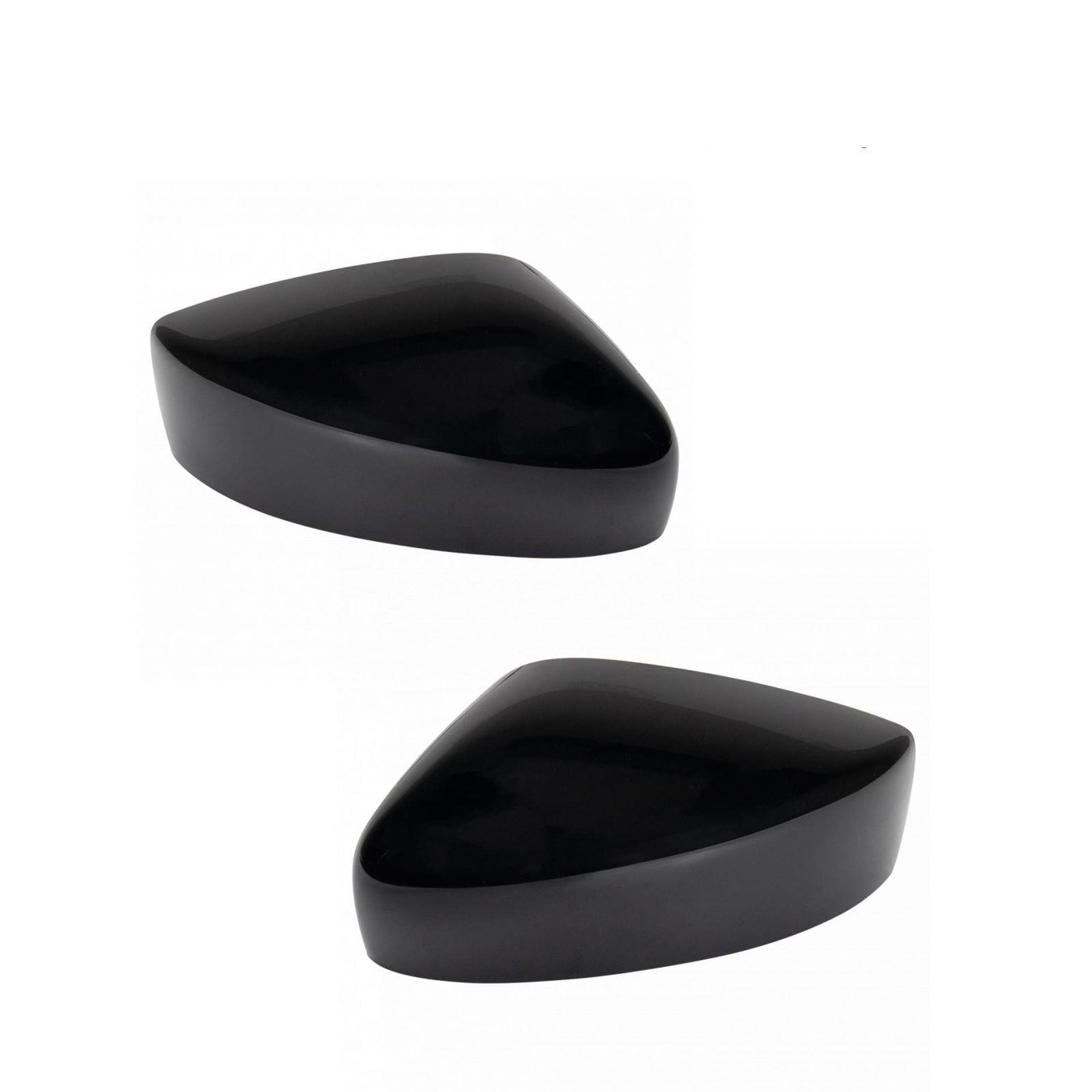 Teledu 2pc Exterior Mirror Cap Cover Set Black Left/Right Sides For ...