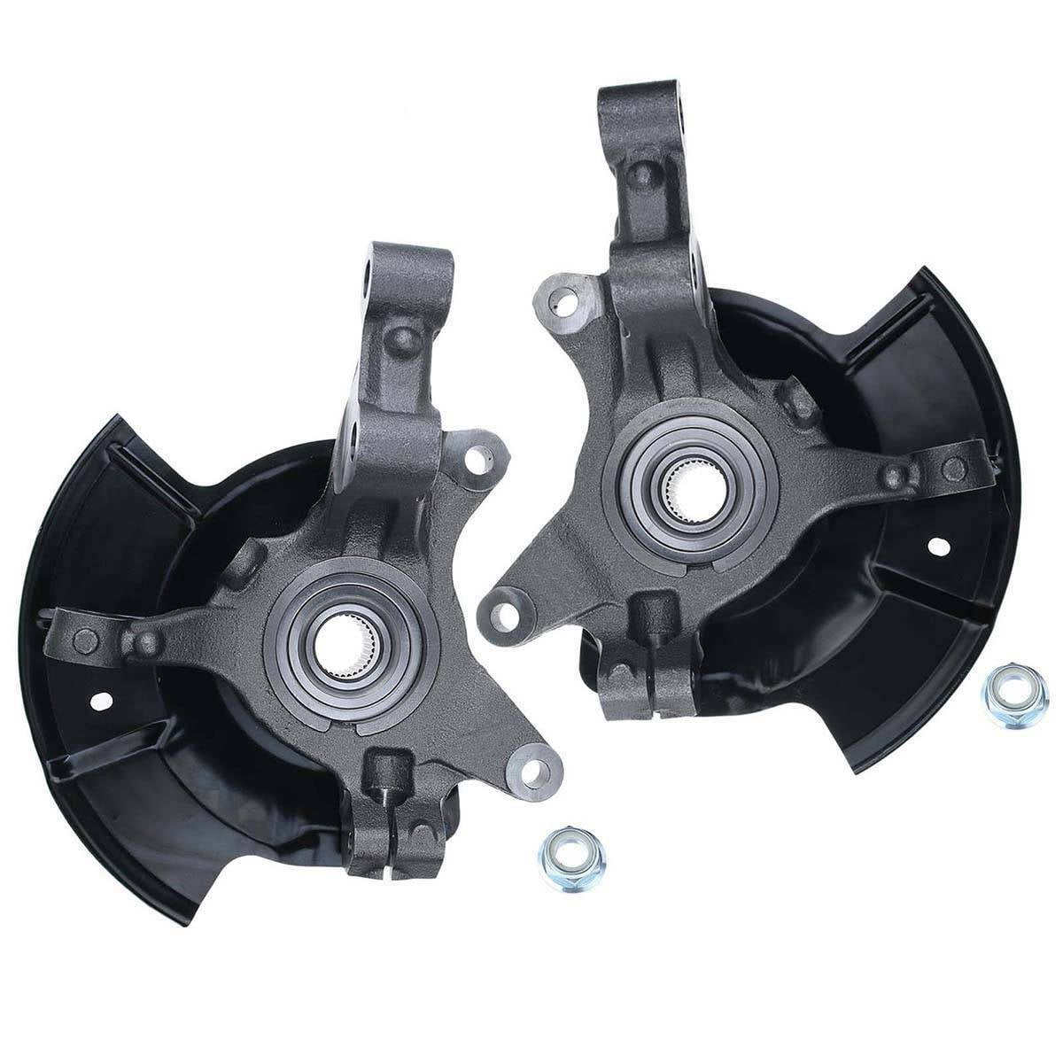 Teledu 2x Front Left & Right Wheel Hub & Bearing Knuckle Assembly For ...