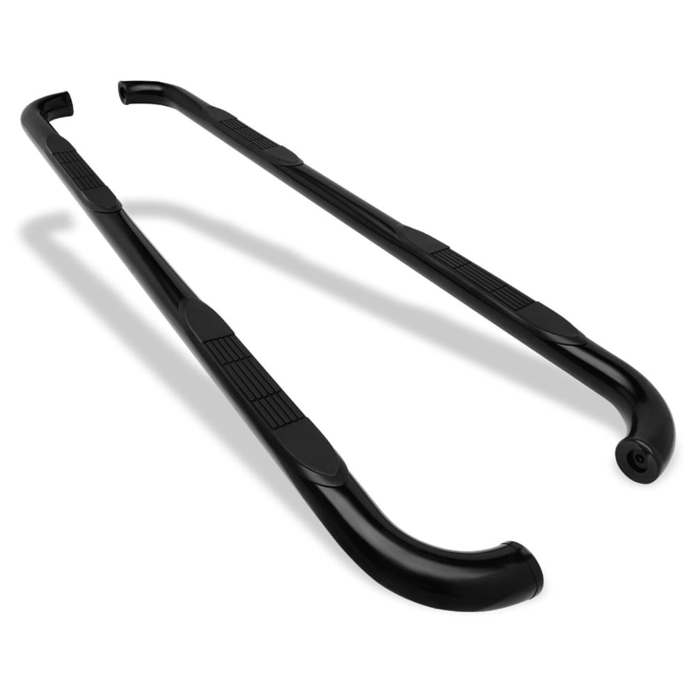 Teledu 3" Black Side Step Rails For 1500 2500 3500 4500 5500 Crew Cab ...