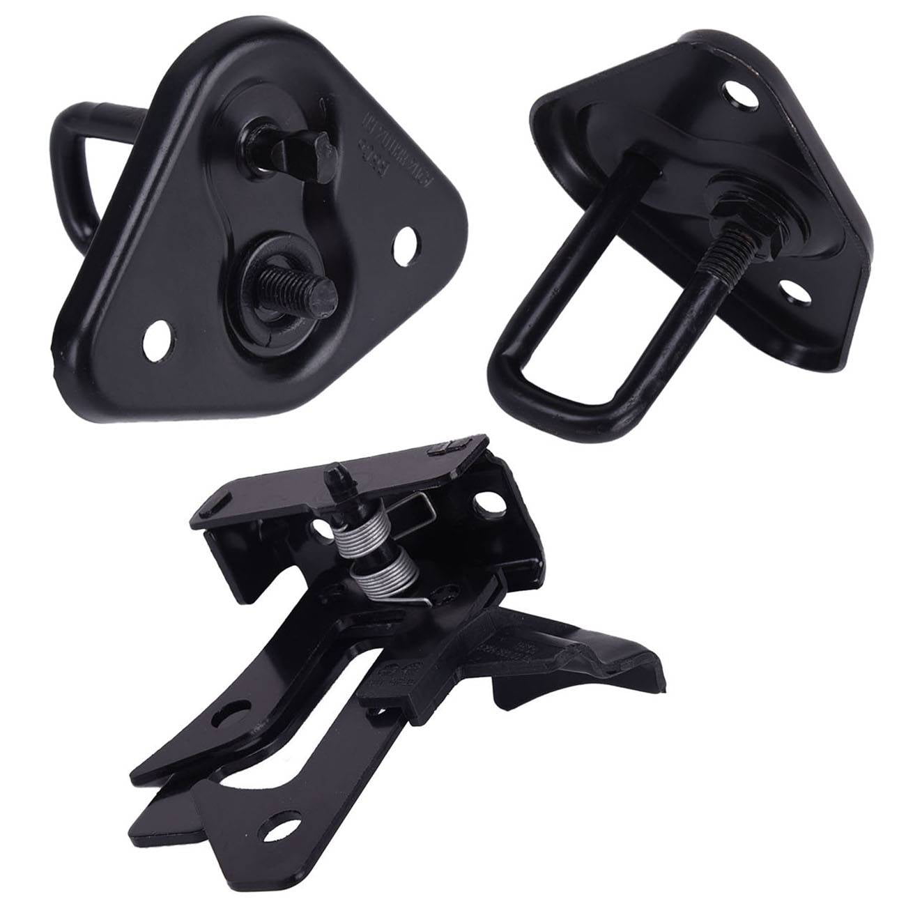 Teledu 3PC New Hood Safety Catch Latch Lock Kit for Mercedes Benz GL63 ...