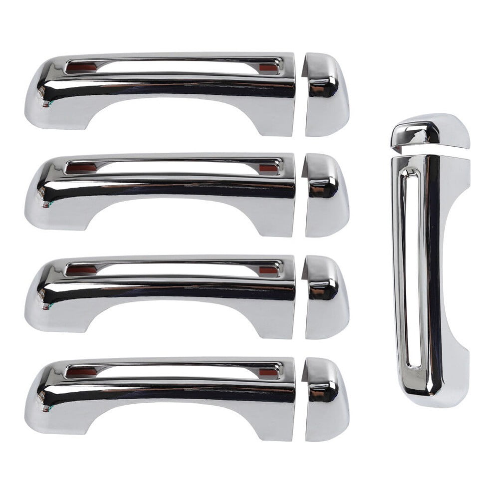 Teledu 4 Door & Tailgate Handle Cover Trim Decoration Chrome - Walmart.com