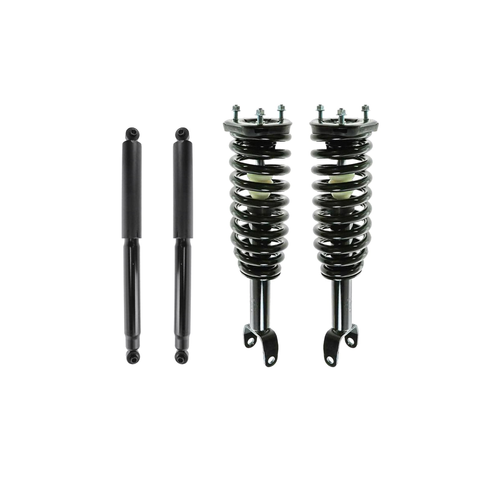 Teledu 4 Pc Front Rear Complete Strut Shock Absorber Kit For Dakota