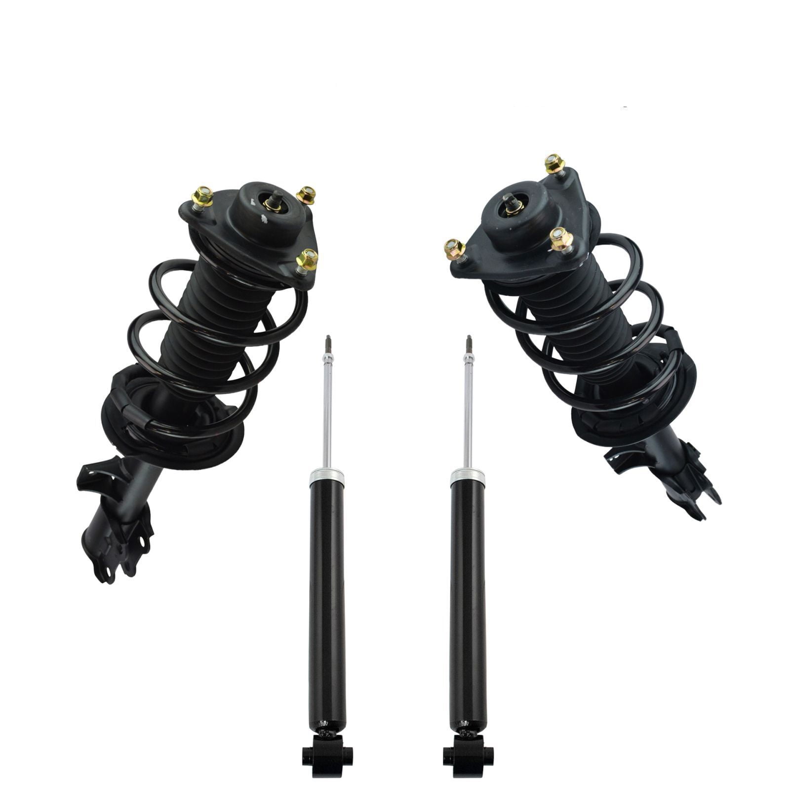 Teledu 4-pc Front Rear Shock Absorber w/ Strut Assembly Kit For ...