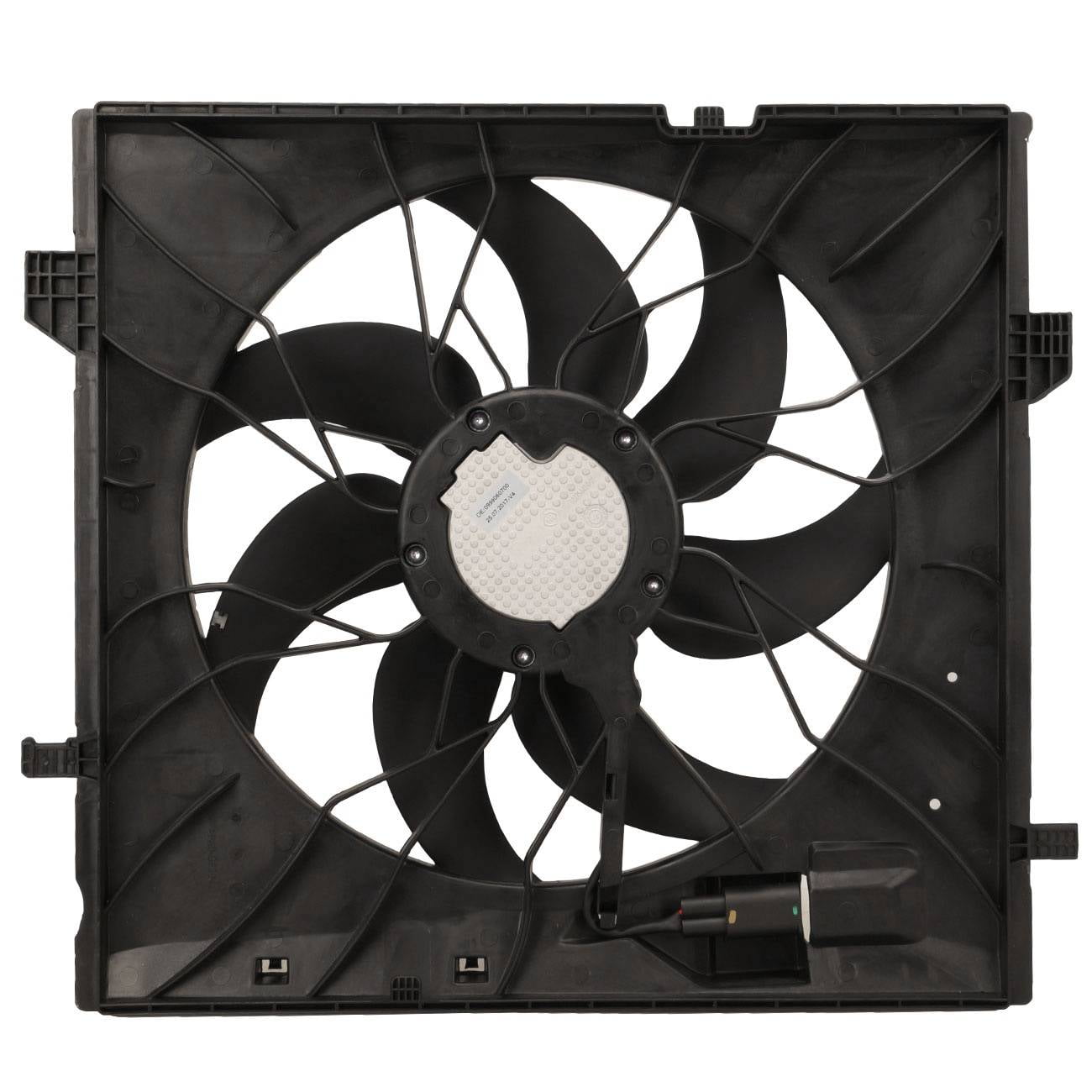 Teledu 4Pin Radiator Cooling Fan Assembly 600W for Mercedes-Benz ML ...
