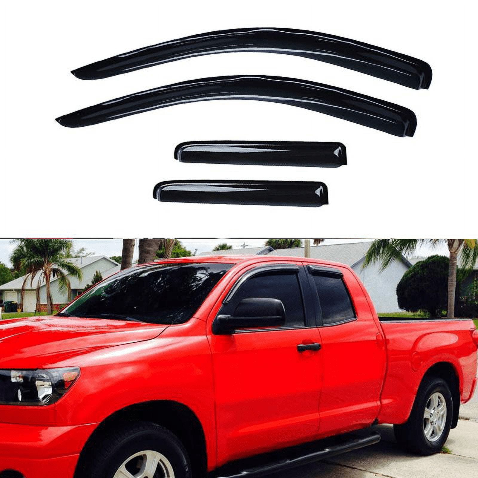 Teledu 4pcs Out Channel Style Sun Rain Window Visors Visor for 94761 ...