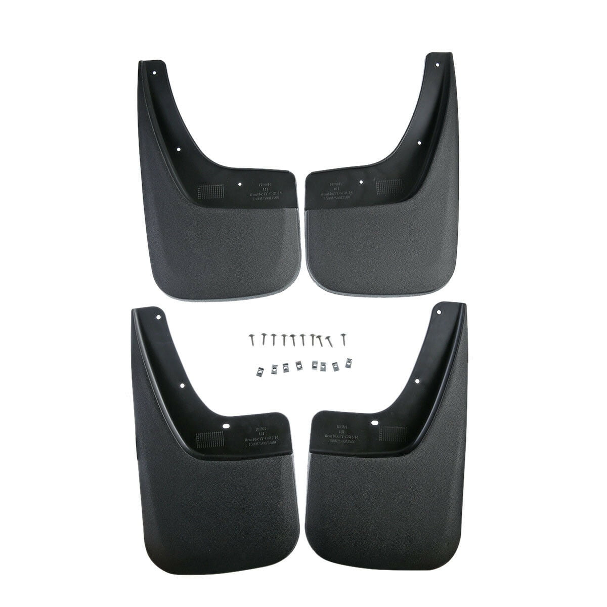 Teledu 4x Splash Guards Mud Flap For GMC Sierra 1500 Sierra 2500 HD ...