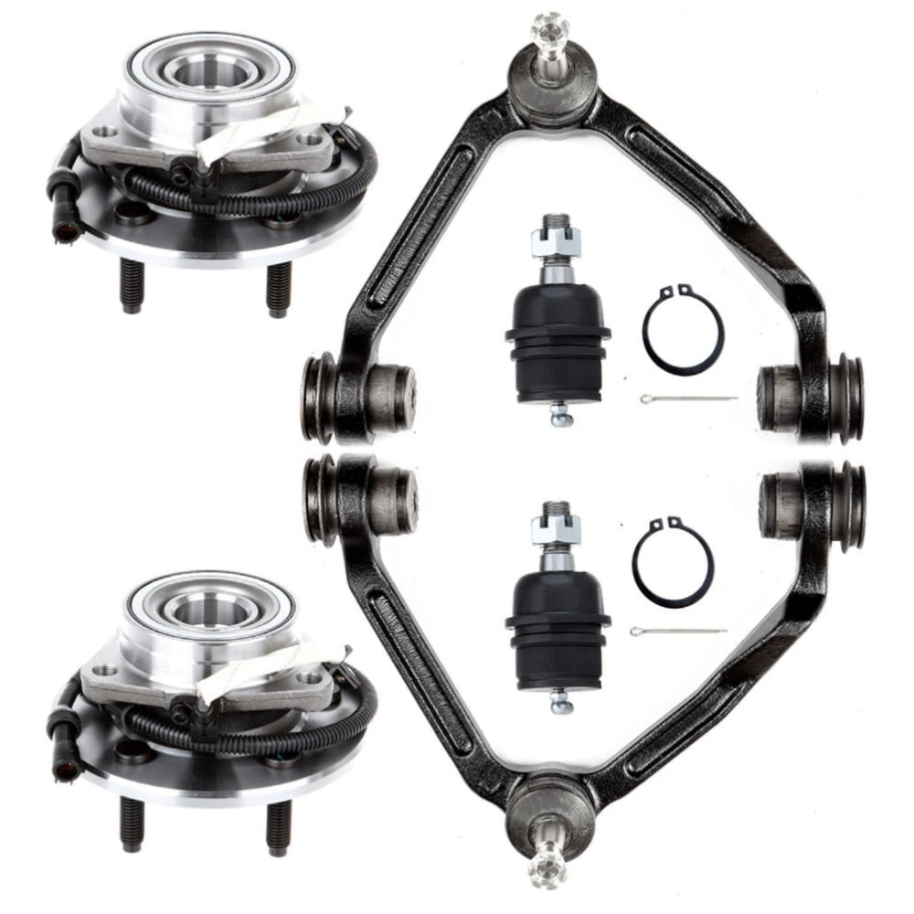 Teledu 6pc Upper Control Arm Lower Ball Joint Wheel Bearing Hub For ...