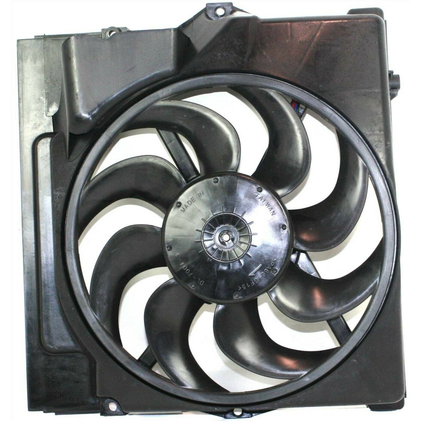 Teledu A/C Condenser Cooling Fan For 318 320 323 325 328 M3 E36 w/ AC ...