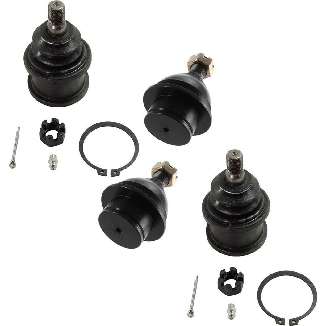 Teledu Ball Joints Set of 4 Front Driver & Passenger Side Upper For ...