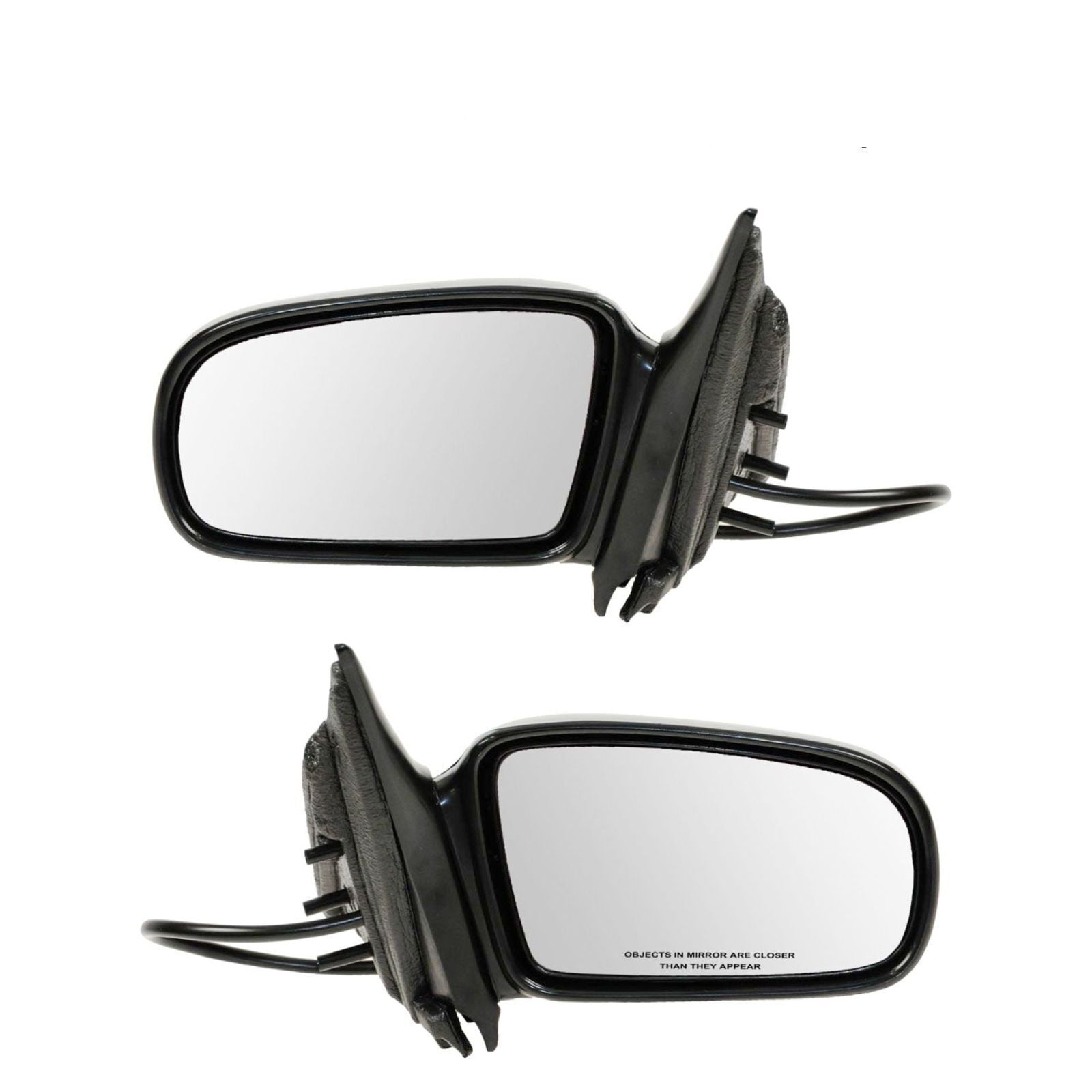 Teledu Black Folding Power Mirrors Pair Set Left/Right Side For Chevy ...