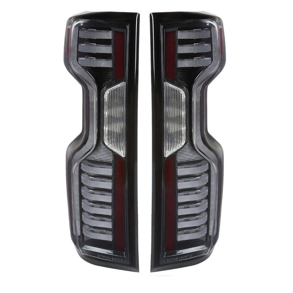 Teledu Black Tail Lights Full LED Strip Brake Lamps - Walmart.com