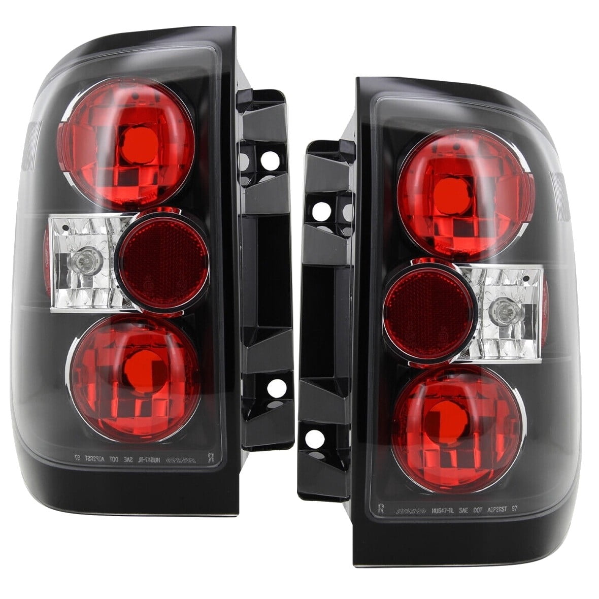 Teledu Black Tail Lights Pathfinder Brake Signal Lamp - Walmart.com