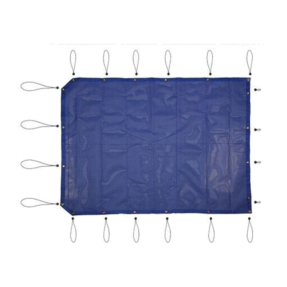 Teledu Blue Roof Sunshade Sun Shade Mesh Top Decor Cover Trim - Walmart.com