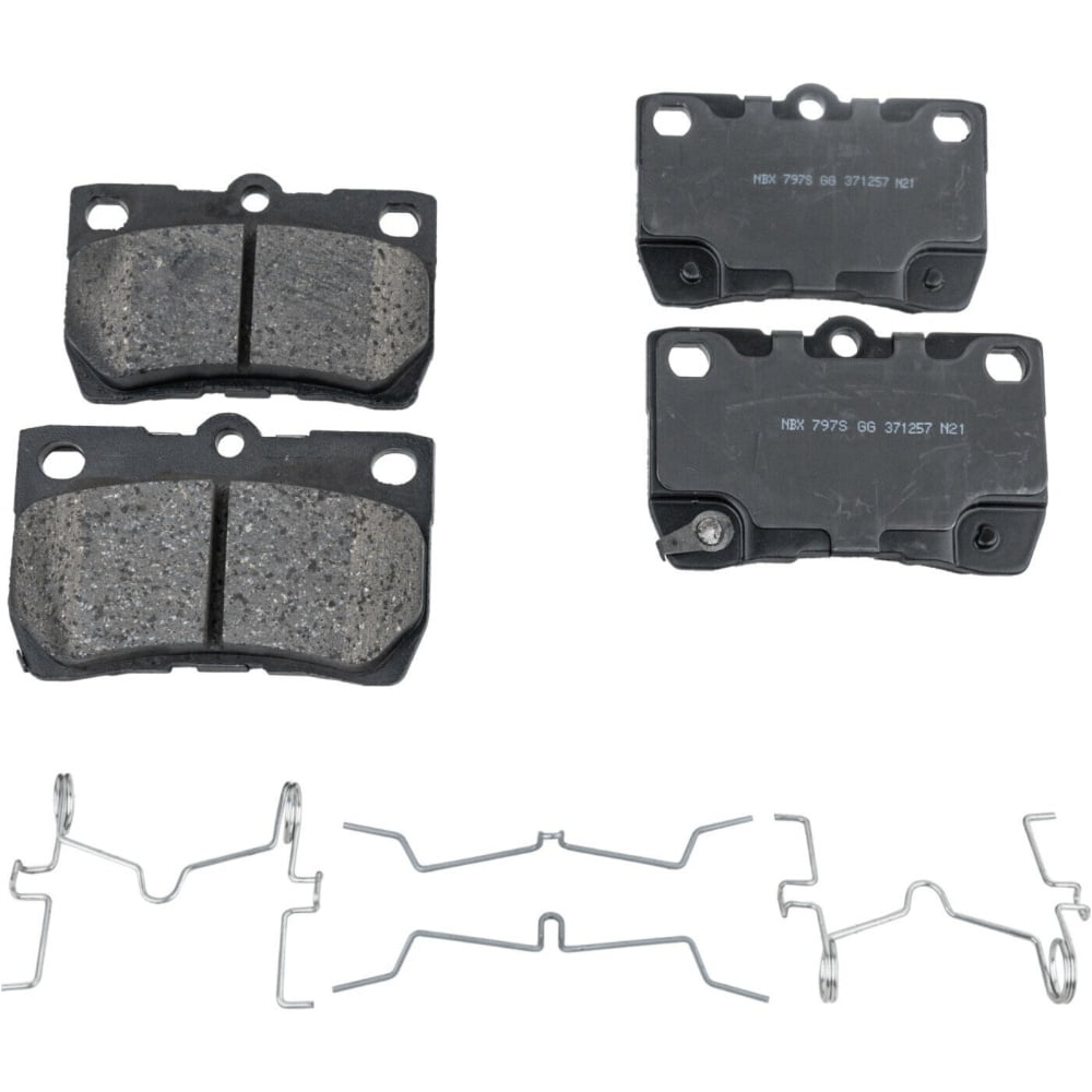 Teledu Brake Pad Set For 2006-2006 Lexus GS300 Rear 2-Wheel Set RWD ...