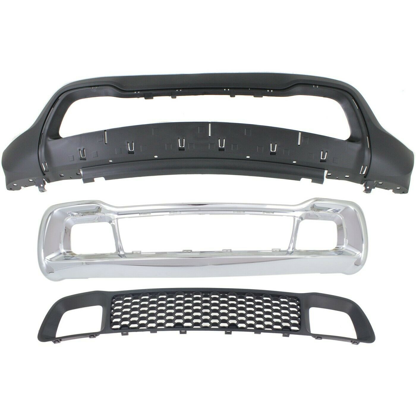 Teledu Bumper Cover Kit For 14-16 Jeep Grand Cherokee Sport Utility ...