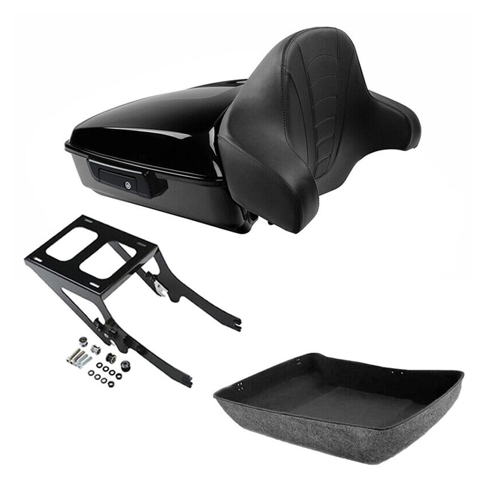 Teledu Chopped Pack Trunk Pad 2-Up Mount For Deluxe Heritage Classic ...