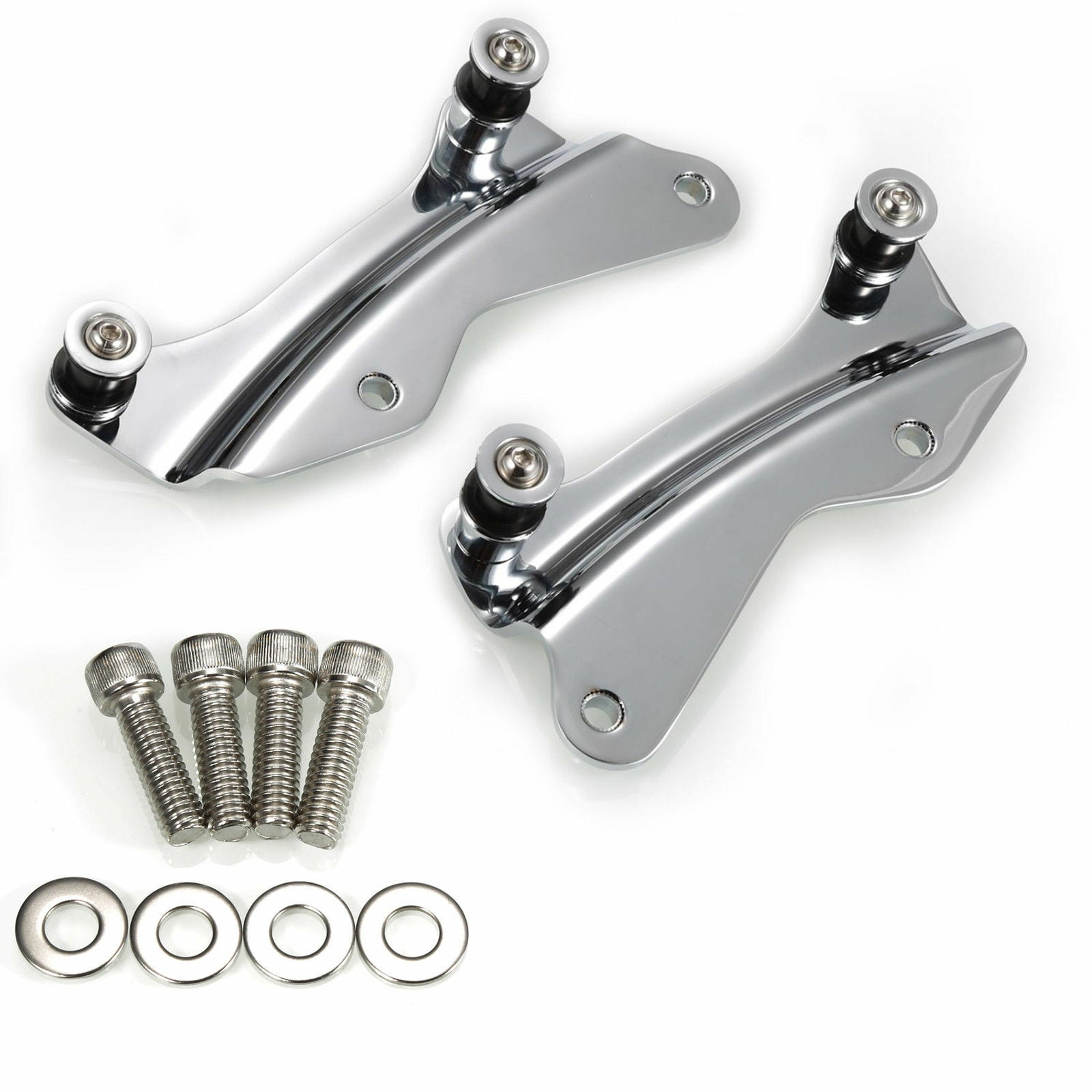 Teledu Chrome 4 Point Docking Hardware Kit For Harley-Davidson Harley ...
