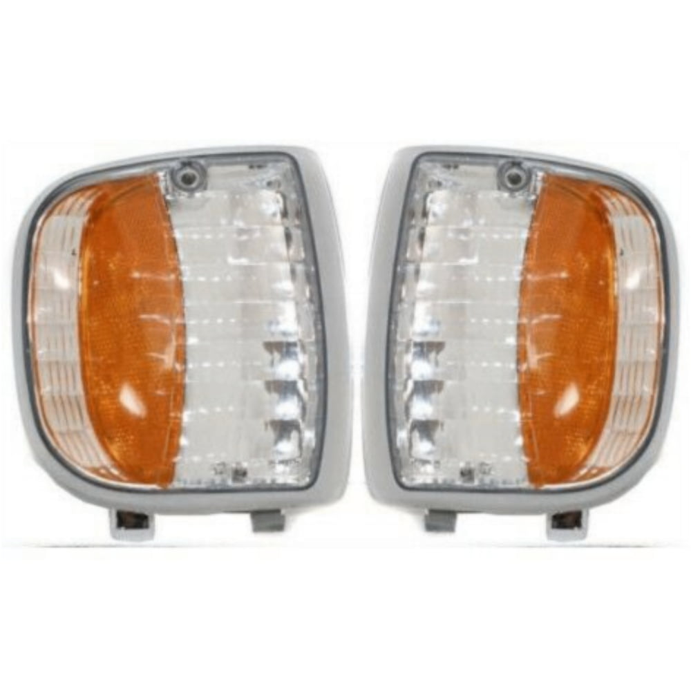 Teledu Corner Lights Lamps Set of 2 Driver & Passenger Side LH RH For ...