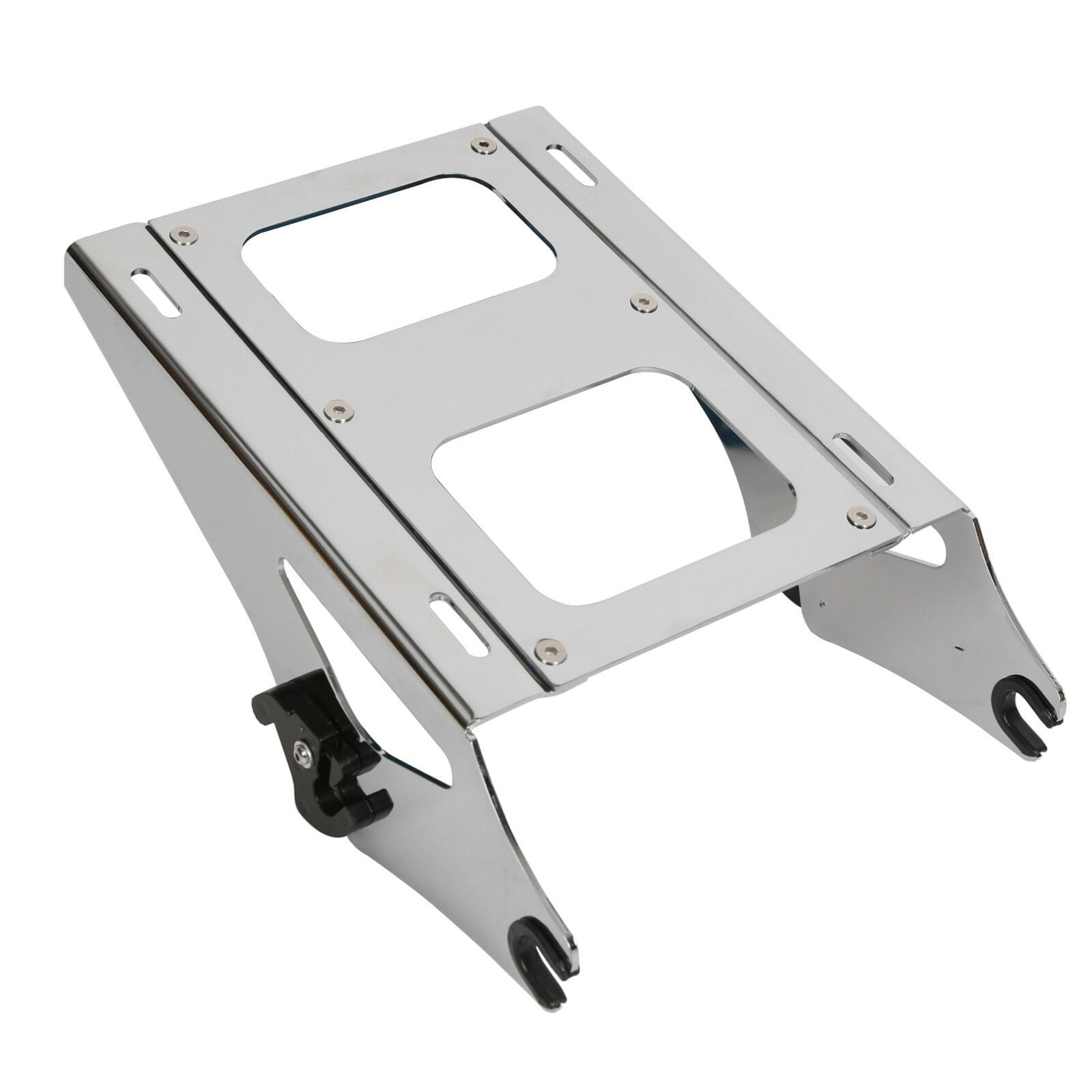 Teledu Detachable Two-Up Tour Pak Pack Mounting Luggage Rack For Harley ...