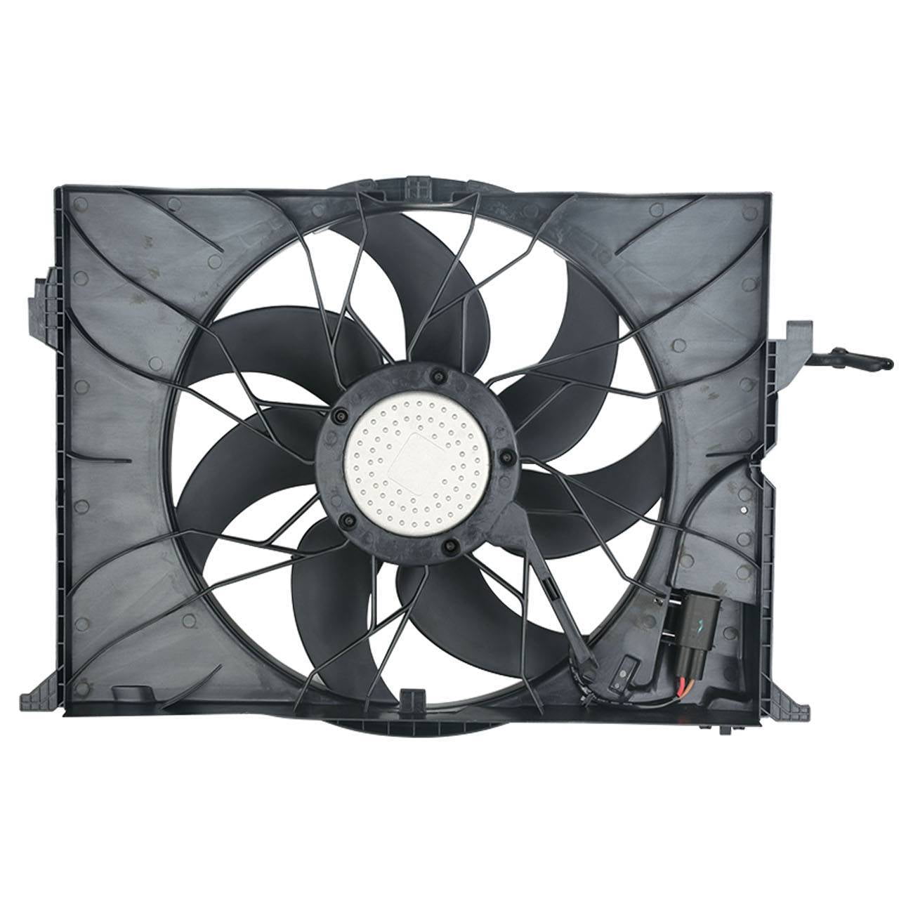 Teledu Fits Mercedes W221 S350 S450 S550 CL550 Radiator Cooling Fan ...