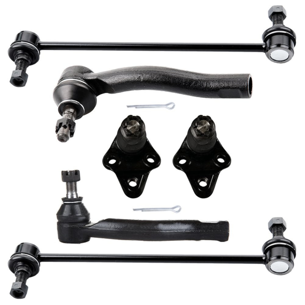 Teledu For 03-08 Toyota Corolla 6Pc Lower Ball Joint Outer Tie Rod End ...