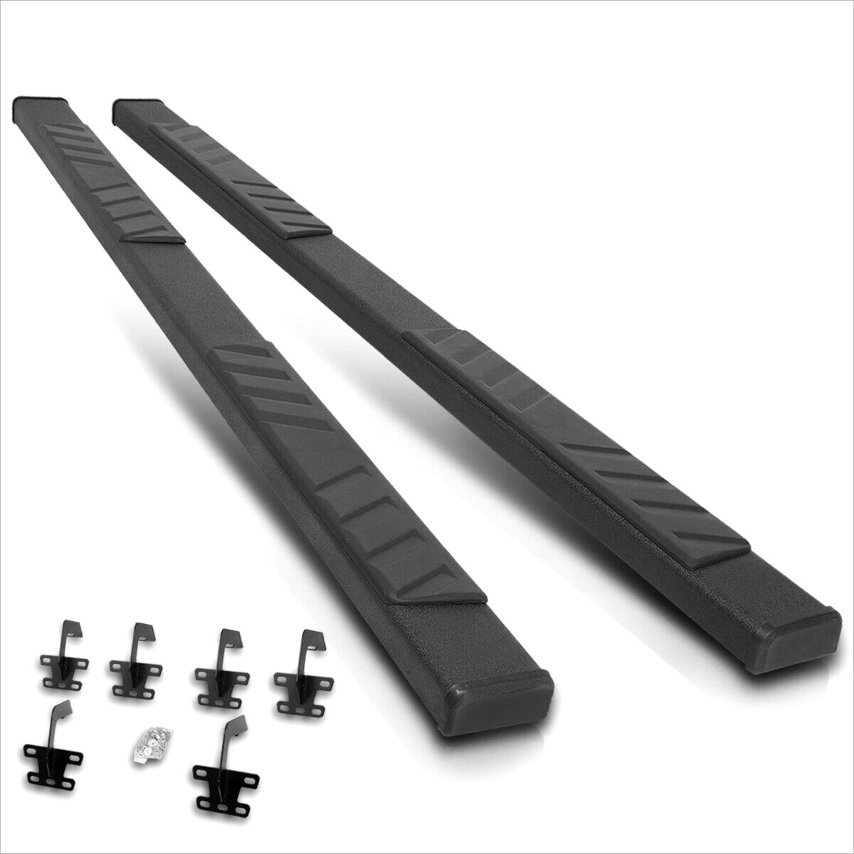 Teledu For 19-20 1500 Crew Cab 5" Pad Side Step Nerf Bar Flat Running ...