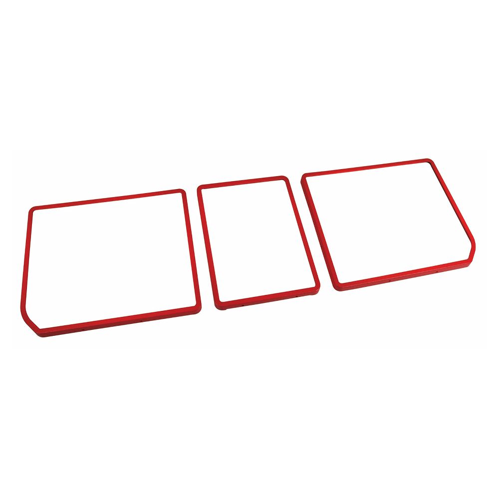 Teledu For 68-72 Corvette Corvette C3 Rear Compartment Door Frames Red ...