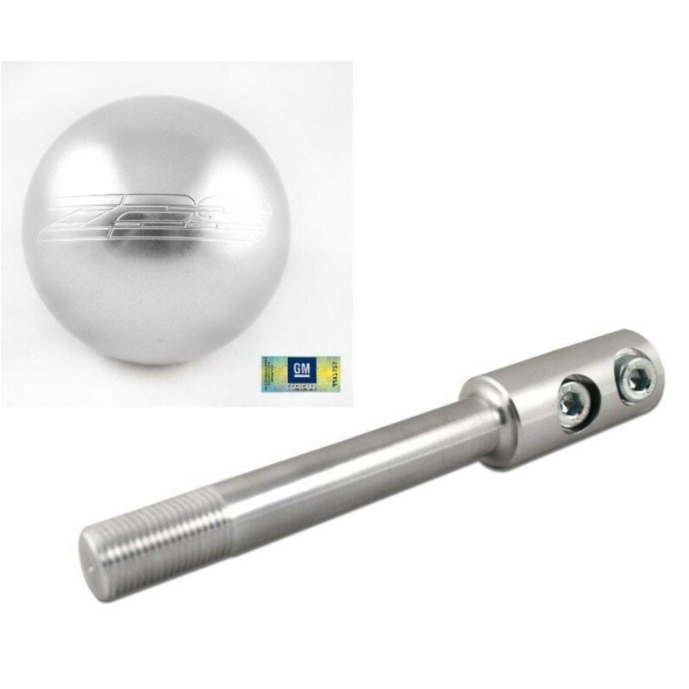 Teledu For 82-02 Camaro Billet Al Silver Z28 Manual Shift Knob w/ Short ...
