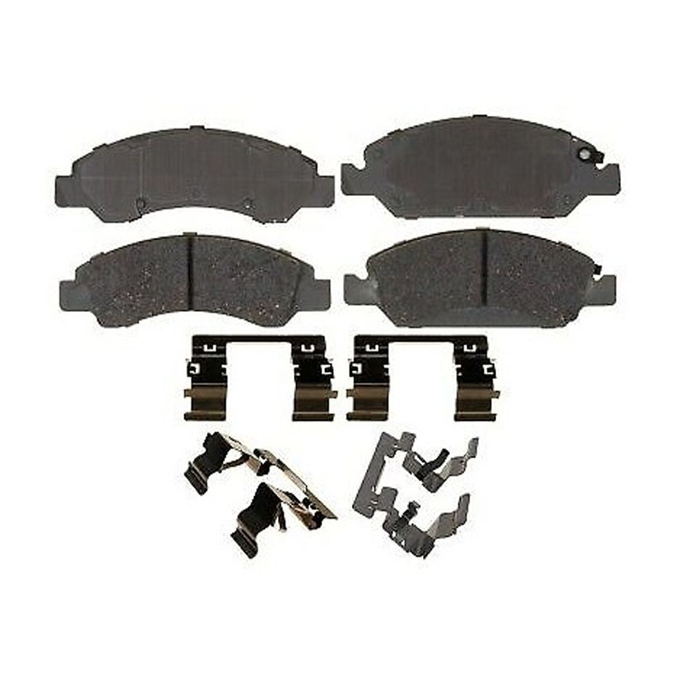 Teledu For Cadillac Chevrolet GMC AC Brake Pad Sets 2-Wheel Set Front ...