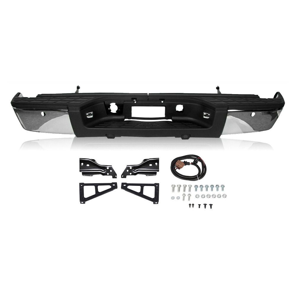Teledu For Chevrolet Silverado 1500 GMC Sierra 1500 Chrome Steel Rear ...