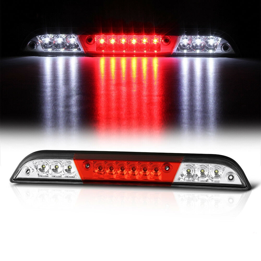Teledu For Ford Red Lens Clear LED 3RD Third CHMSL Brake Cargo Light ...