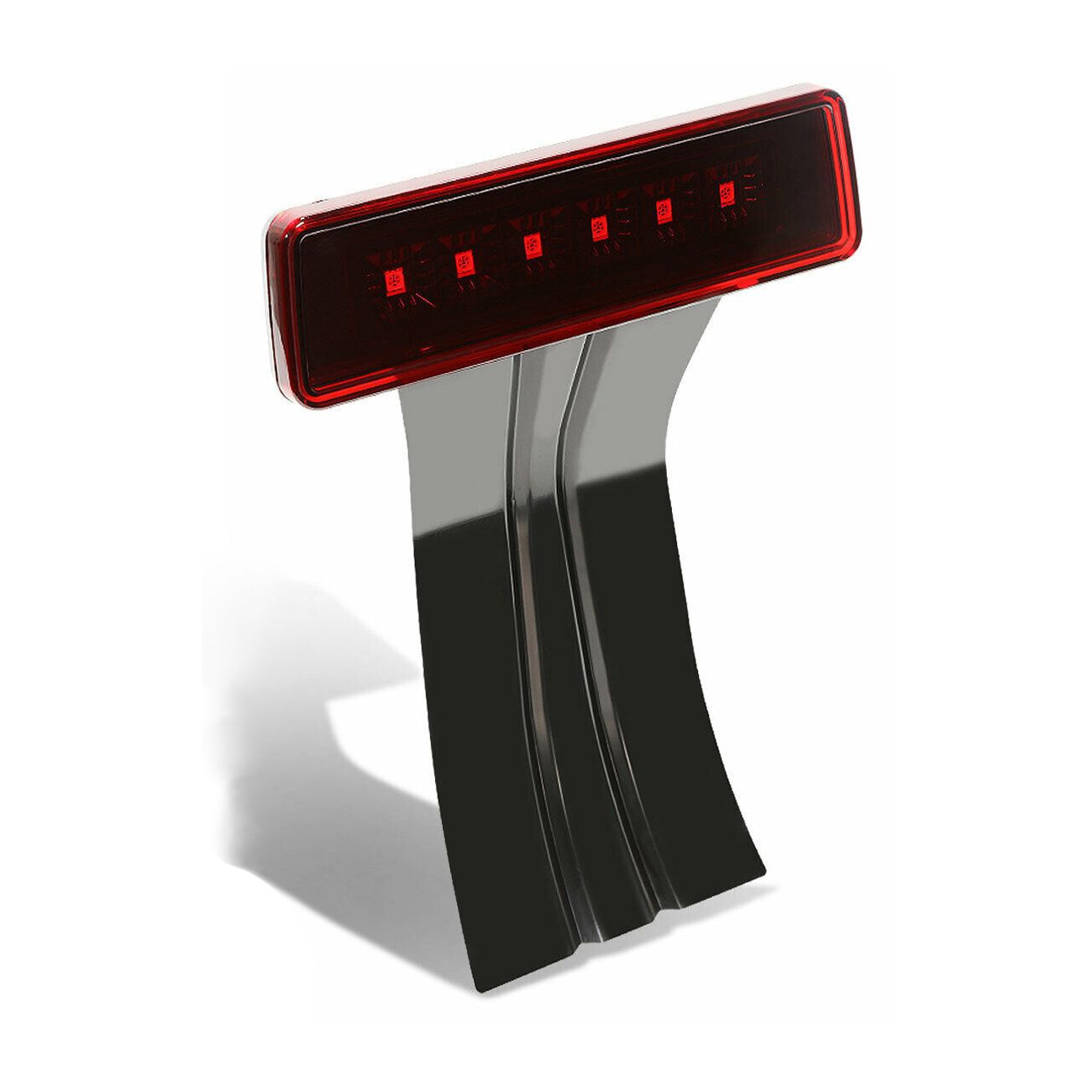 Teledu For Jeep 2007-17 Wrangler Full LED Third 3RD Tail Brake Light Stop Lamp Bar Red - Walmart.com