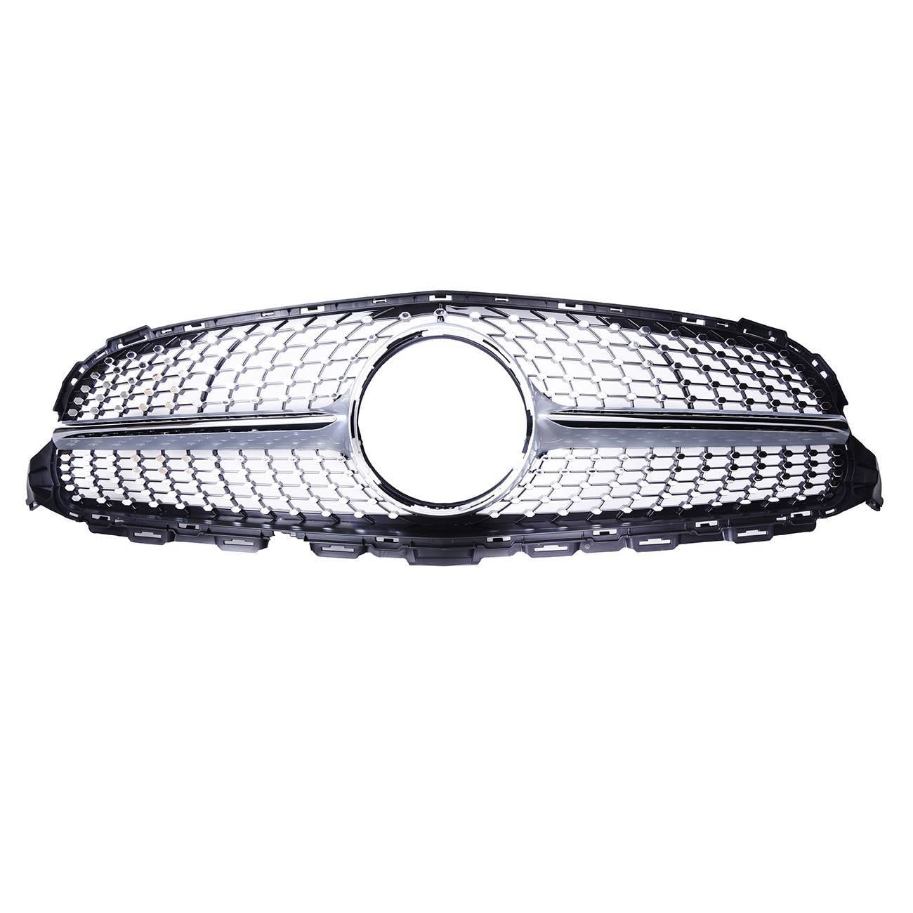 Teledu For Mercedes Benz W205 2058881260 Diamond Radiator Grille W205 ...