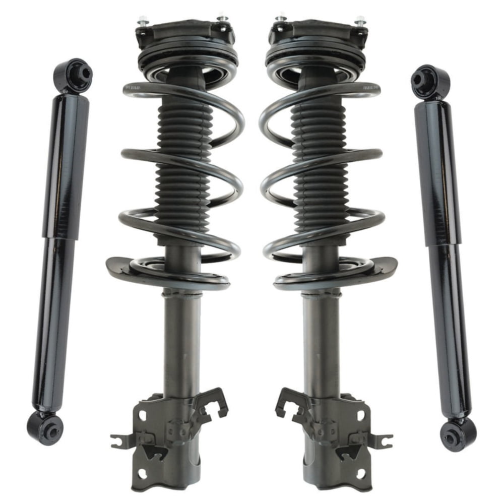 Teledu For Nissan Front Rear Complete Quick Loaded Strut Spring ...