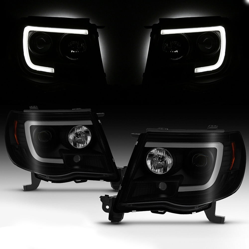 Teledu For Toyota 2005-2011 Tacoma [U-Tube Bar] Projector Black Smoked ...