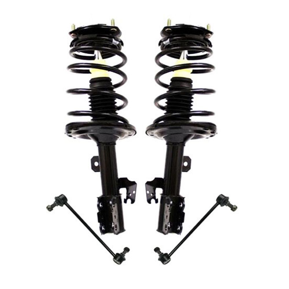 Teledu Front Complete Spring Struts with Sway Bar Links ES330 04 CAMRY ...