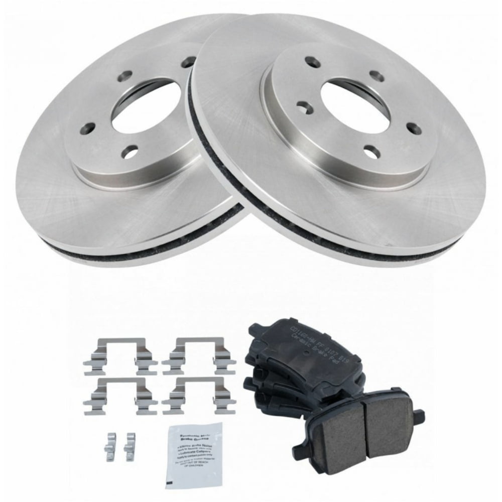 Teledu Front Disc Brake Rotor & Posi Ceramic Disc Brake Pad Kit For 07 ...