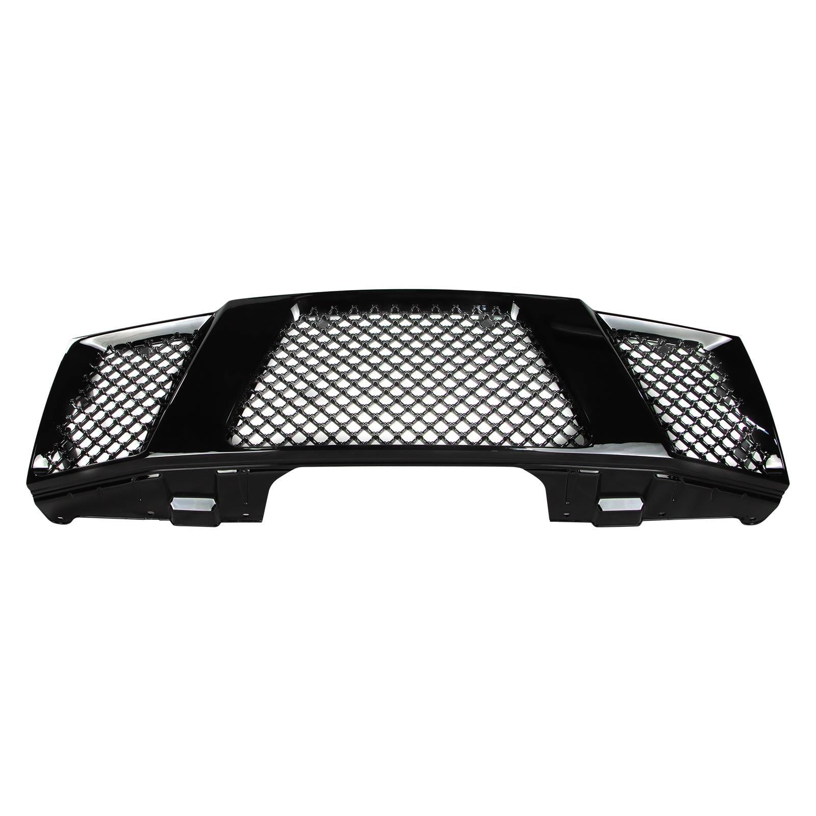 Teledu Front Grill for 2005-2008 Nissan Navara Frontier D40 Mesh Gloss ...