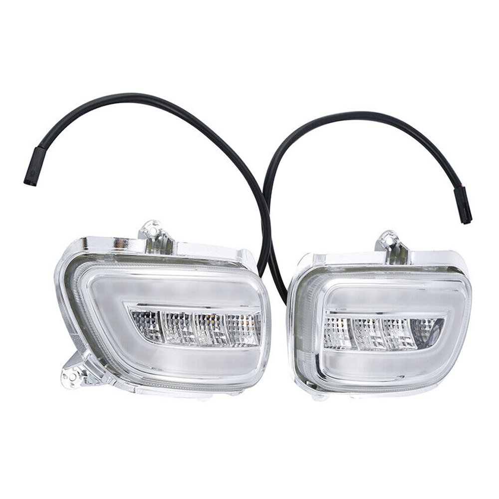 Teledu Front LED Turn Signals Clear Lens For Goldwing 1800 Goldwing F6B ...